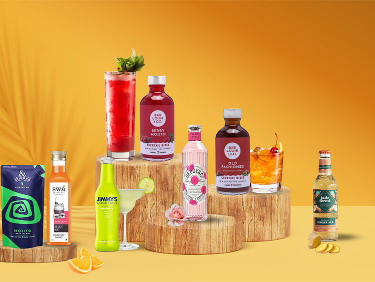 Top 10 Cocktail Mixers Brands Available in India 2023 – Bablouie and Co