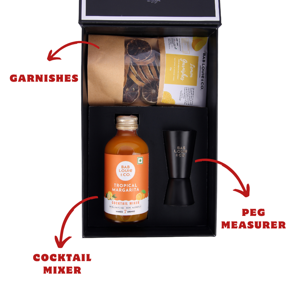 Tropical Margarita DIY Cocktail kit : 7-8 Servings - Bablouie and Co